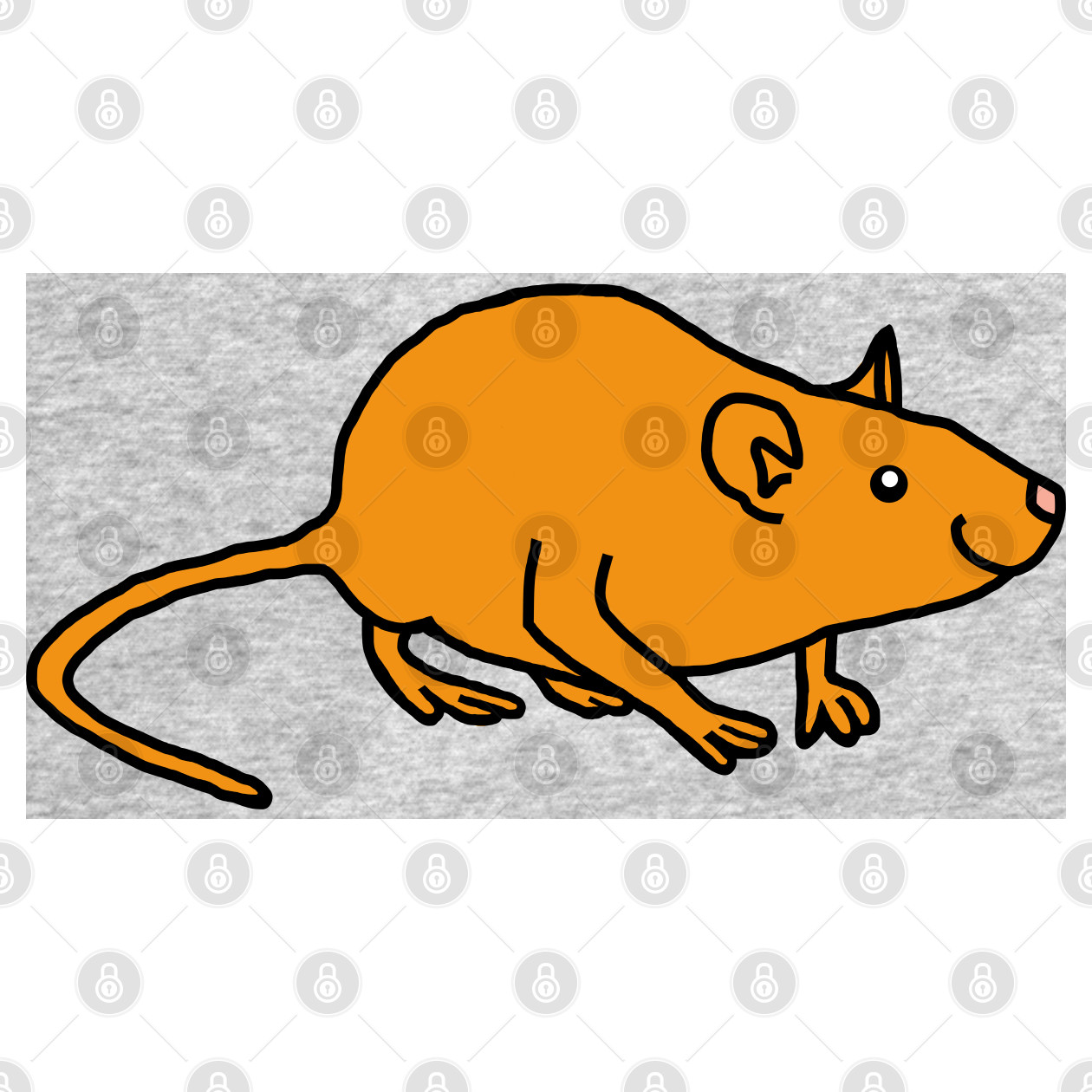 Gold Rat - Rat - T-Shirt | TeePublic