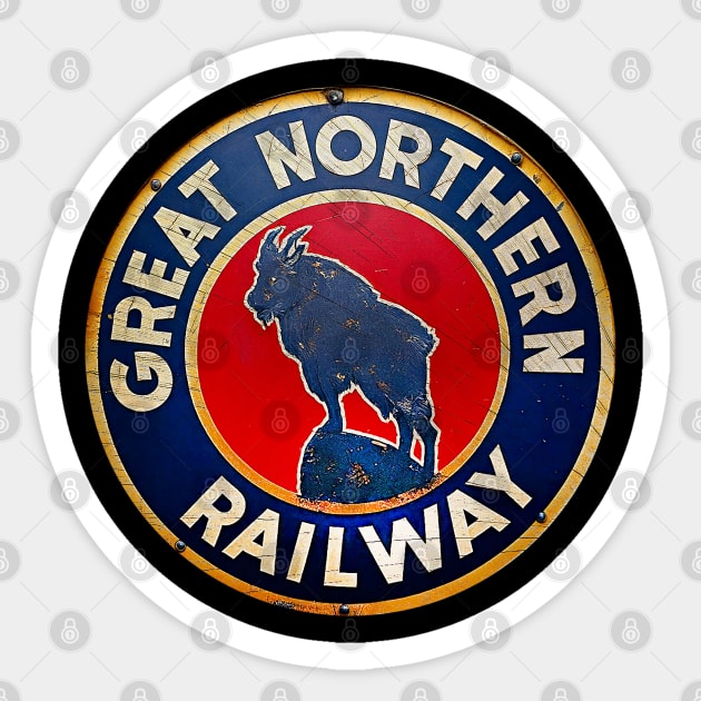 Great Northern Railway - Great Northern Railway - Sticker | TeePublic