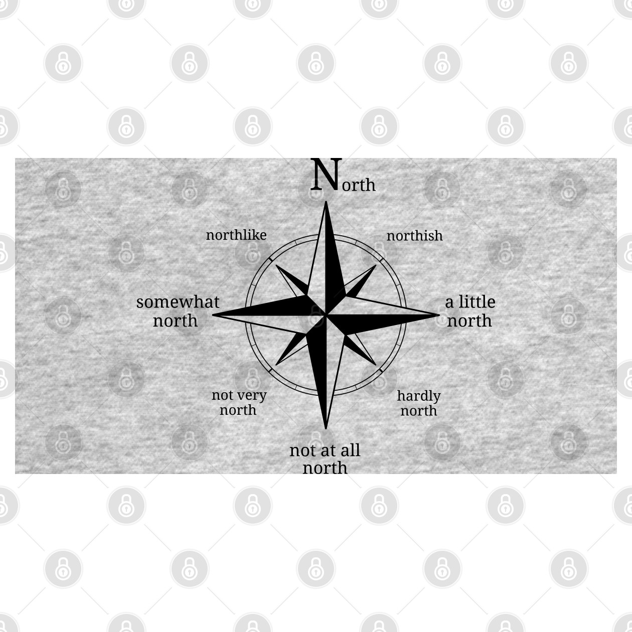 Silly Compass Rose - Compass - Hoodie | TeePublic