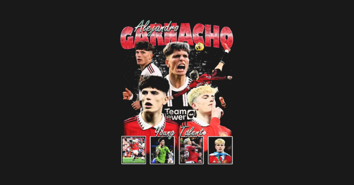 Alejandro Garnacho Young Talents - Alejandro Garnacho - T-Shirt | TeePublic