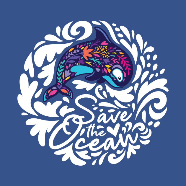 Save the Ocean - Environment - Long Sleeve T-Shirt | TeePublic
