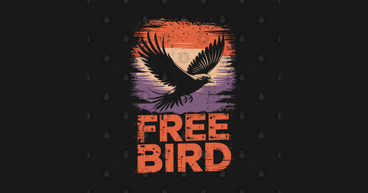 Free Bird - Free Bird - T-Shirt | TeePublic