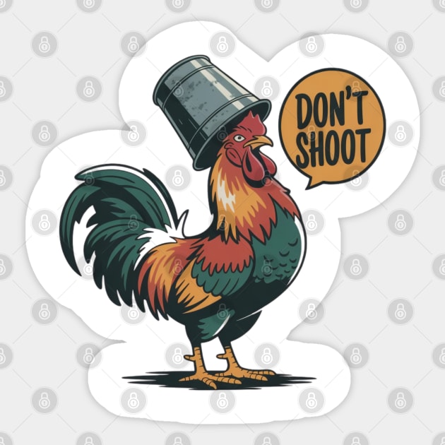 ARC Raiders Funny ARC Raiders Dont' Shoot - Arc Raiders - Sticker ...