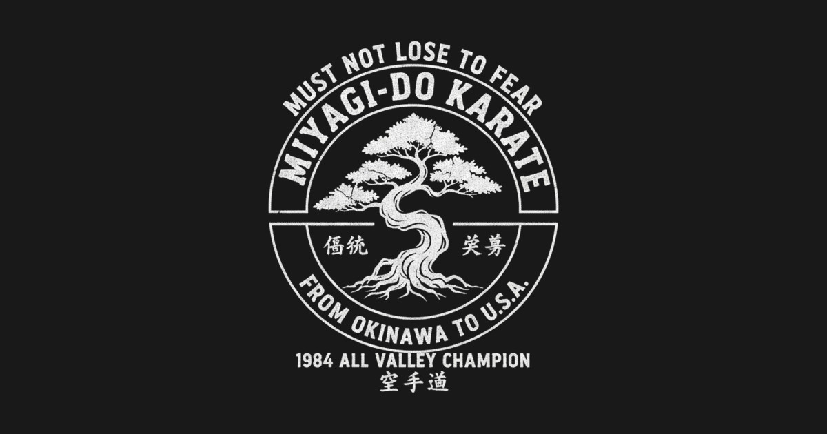 Miyagi-Do Classic - Mr Miyagi Karate Kid Movie - T-Shirt | TeePublic