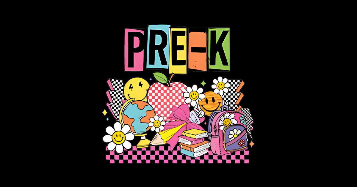 Retro Back to School Bundle, Pre-k Grade, First Day of School, School ...