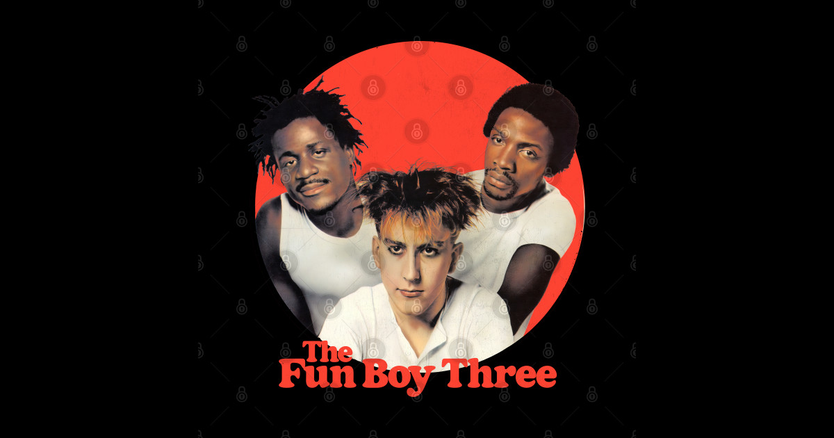 The Fun Boy Three - The Fun Boy Three - Sticker | TeePublic
