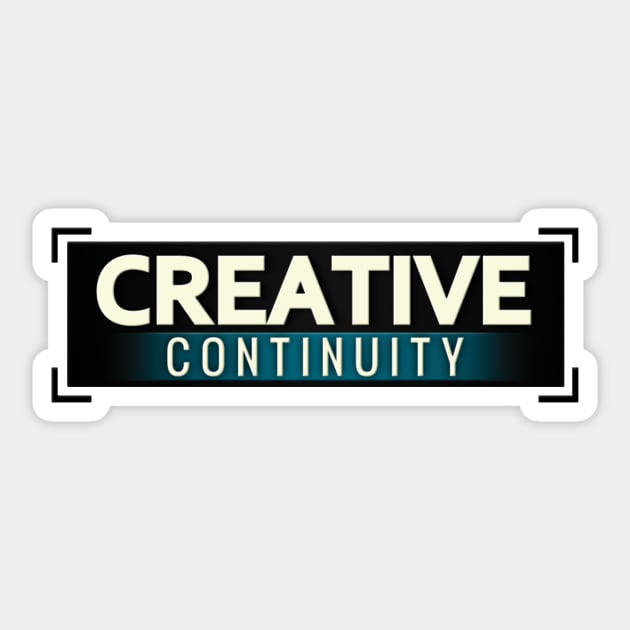 Creative Continuity Logo - Comic Convention - Sticker | TeePublic