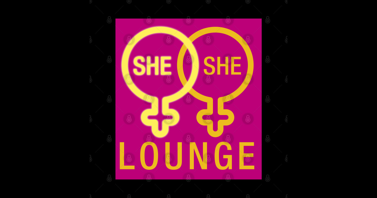 She She Lounge - Pride - Sticker | TeePublic