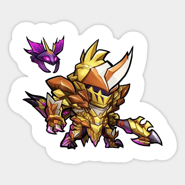 Seregios armor - Monster Hunter Rise - Sticker | TeePublic