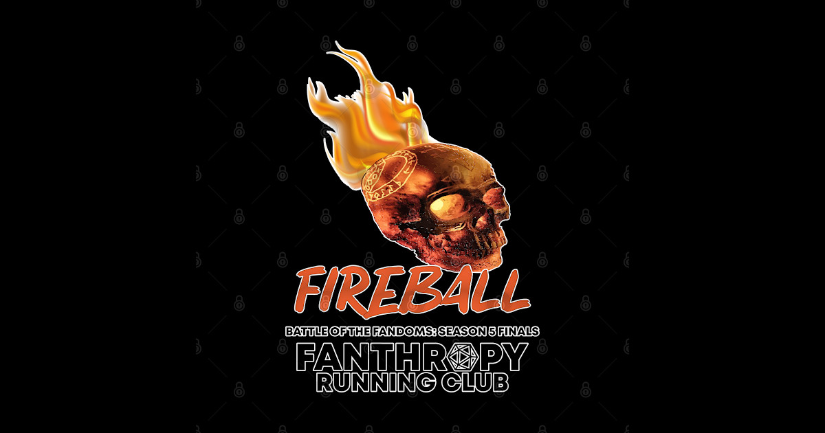 Fireball - Fanthropy - Sticker | TeePublic