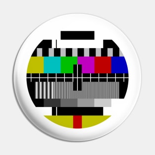 1950s Tv Test Pattern Pins and Buttons for Sale | TeePublic
