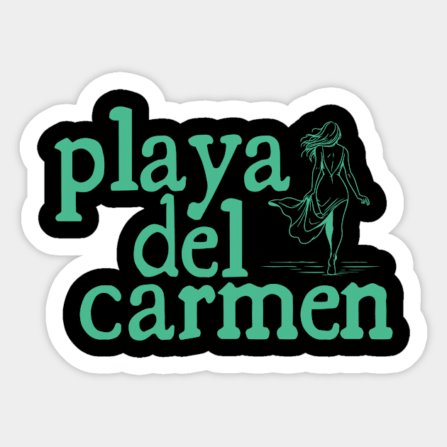 Playa Del Carmen - Mexico - Sticker | TeePublic