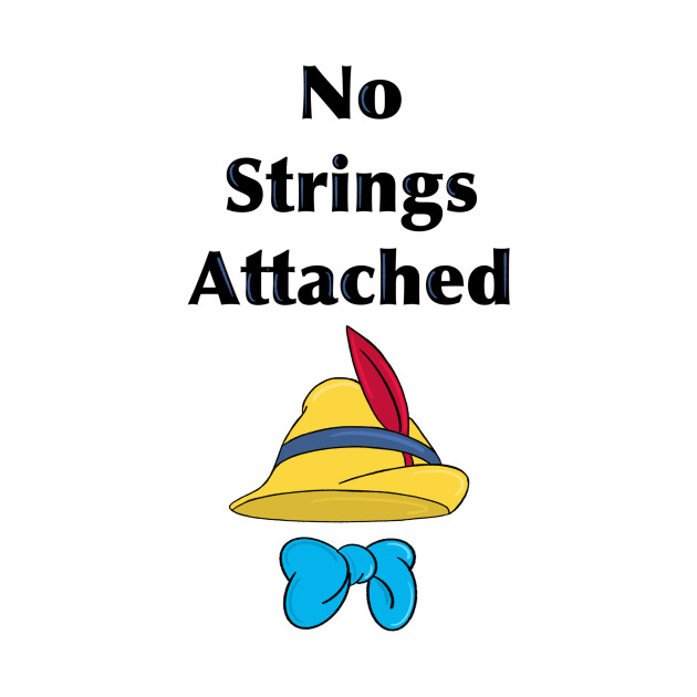 No Strings Attached - No Strings Attached - T-Shirt | TeePublic