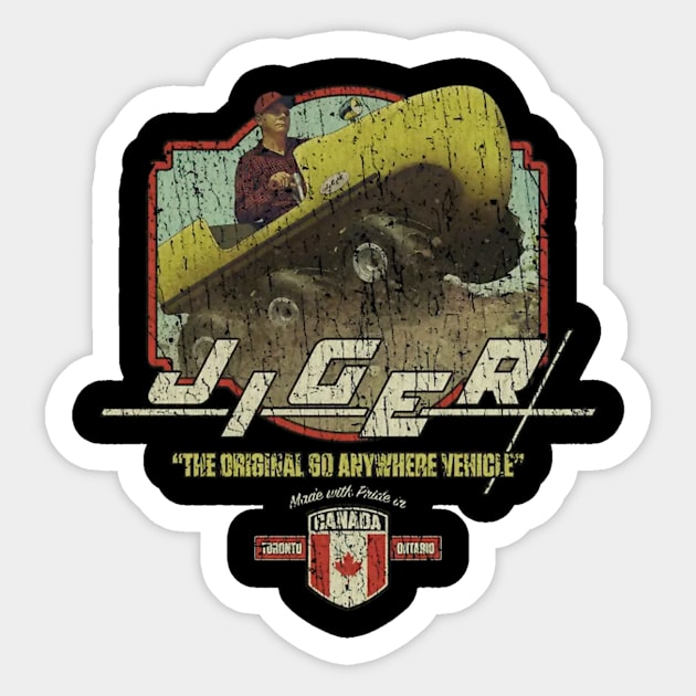 Jiger 6X6 ATV 1961 - Off Road - Sticker | TeePublic