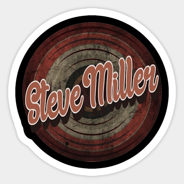 steve miller vintage dim - Steve Miller - Sticker | TeePublic