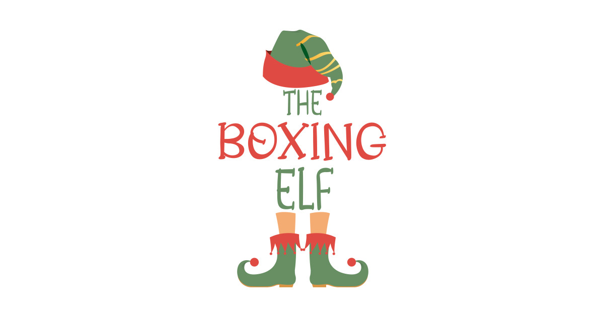 The Boxing Elf Family Christmas 2022 Matching Pajamas Santa Elf - The ...