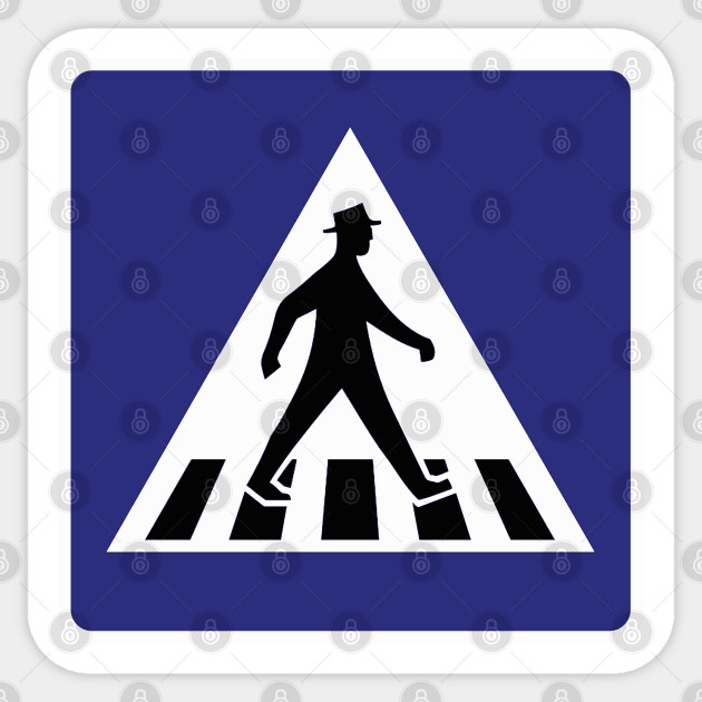 German Pedestrian Crosswalk Man with Hat Berlin Sign - Crosswalk Sign ...