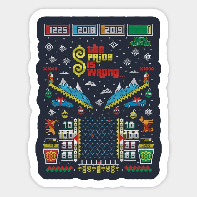 The Price is Wrong - The Price Is Right - Sticker | TeePublic