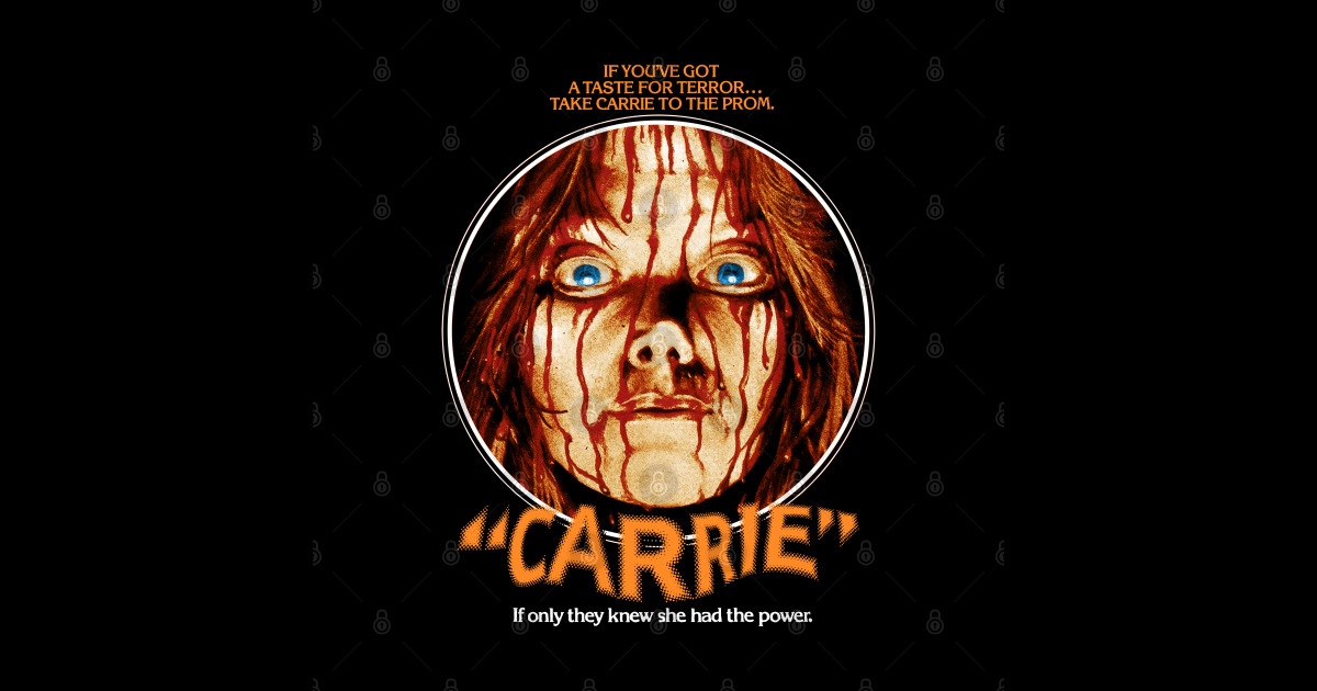 Carrie, Brian De Palma, Stephen King, Horror Classic - Carrie - Sticker ...