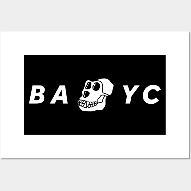 Bored Ape Yacht Club BAYC Pocket Logo - Bayc - Posters and Art Prints ...