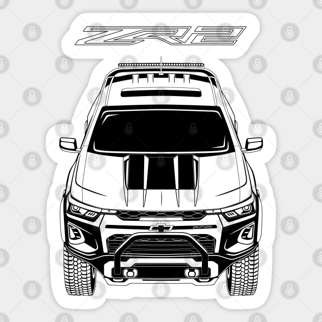 Colorado ZR2 2023-2024 - Colorado Zr2 - Sticker | TeePublic