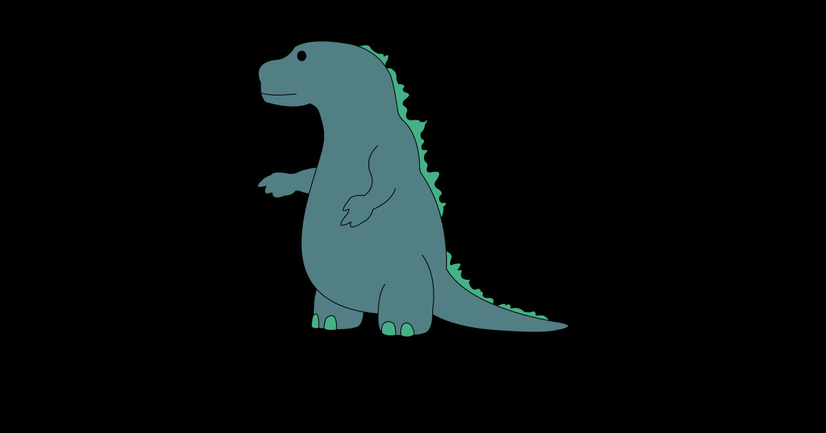 Dinozilla, Cute King of Monsters - Dinozilla - Sticker | TeePublic