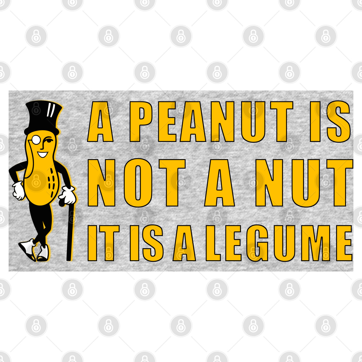 A Peanut is Not a Nut - Peanut - Baseball T-Shirt | TeePublic