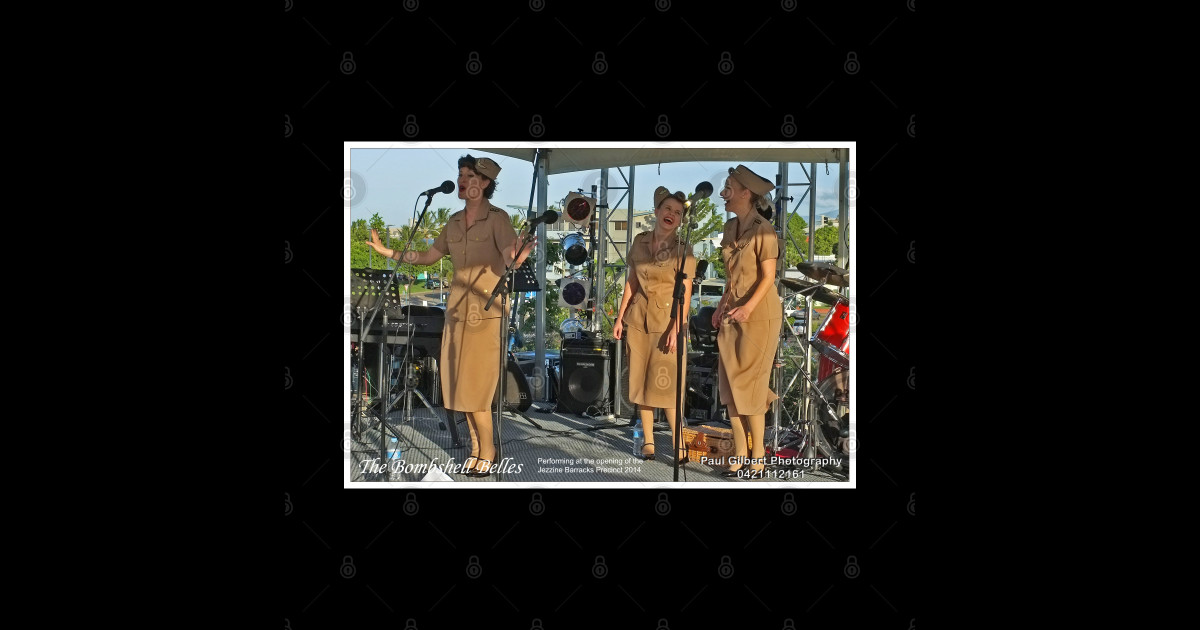 The Bombshell Belles - Jezzine Barracks Precinct - 2014 - Paul Gilbert ...