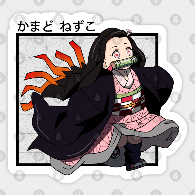 Nezuko Kamado - Kimetsu No Yaiba - Sticker | TeePublic