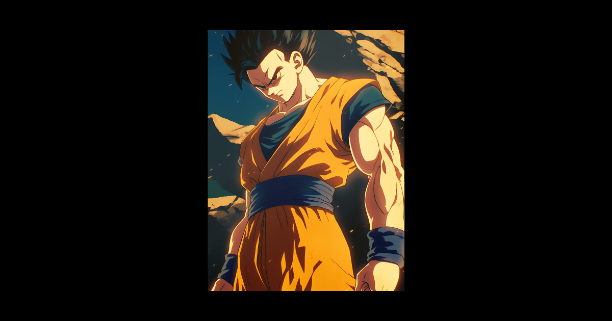 Ultimate Gohan Fanart - Ultimate Gohan - Posters and Art Prints | TeePublic