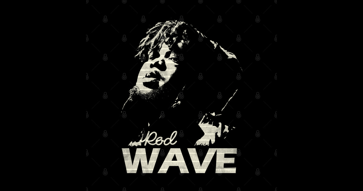 Rod Wave - Paper Tape - Rod Wave - Sticker | TeePublic