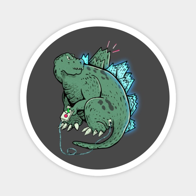 Godzilla Matter - Funny Godzilla - Magnet | TeePublic