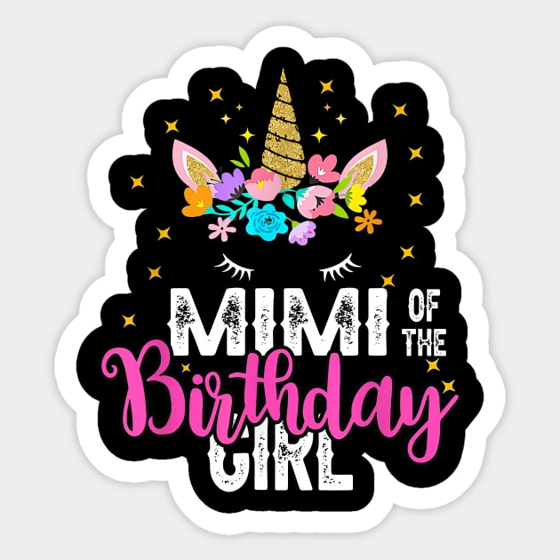 Mimi Of The Birthday Girl Floral Unicorn Birthday - Mimi Of The ...