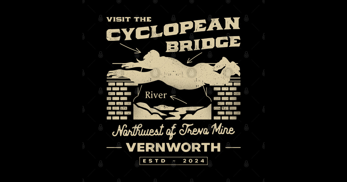 Cyclopean Bridge Emblem - Dragons Dogma 2 - Sticker | TeePublic