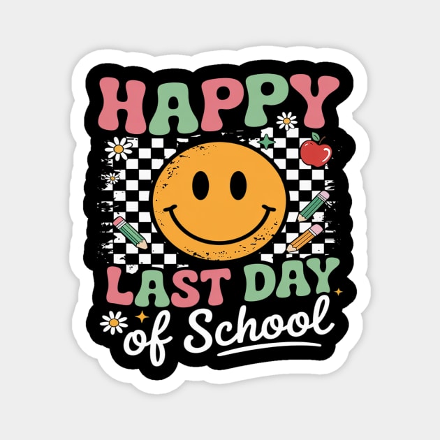Teacher Student Last Day Of School - Last Day Of School - Magnet ...