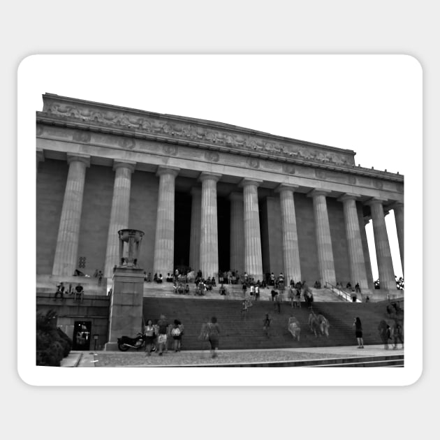 Lincoln Memorial - Washington Dc - Sticker | TeePublic