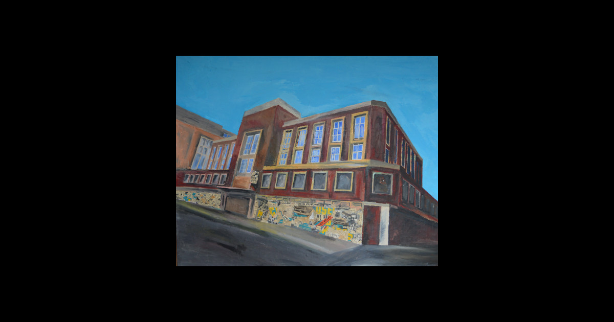 Hull, Edwin Davies Building - Hull - Sticker | TeePublic