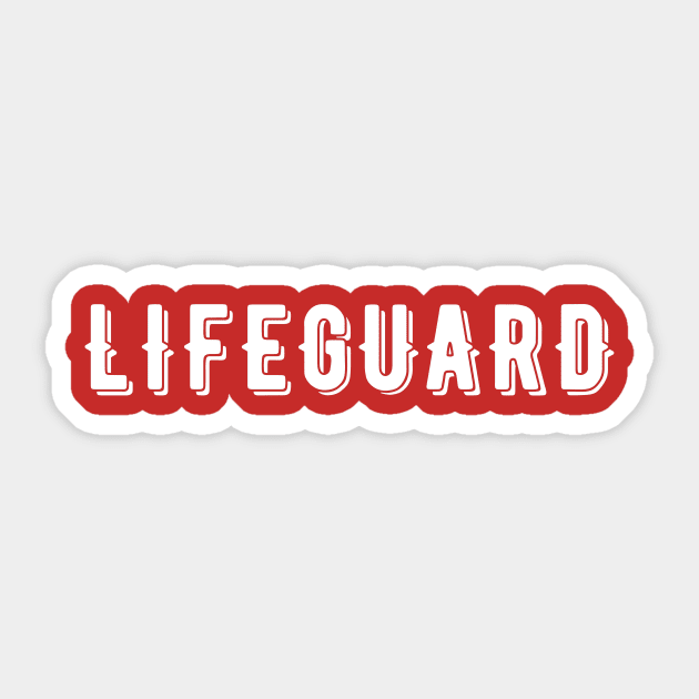 Lifeguard - Lifeguard - Sticker | TeePublic