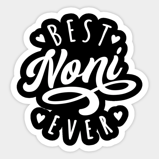 Best Noni Ever - Modern Calligraphy Font Mother'S Day Noni - Best Noni ...