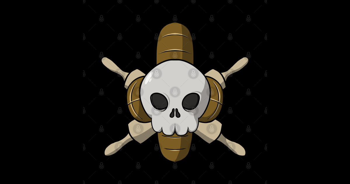 Bakers crew Jolly Roger pirate flag (no caption) - Jolly Roger ...