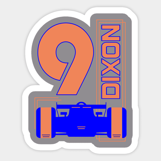 Scott Dixon 2023 - Scott Dixon - Sticker | TeePublic