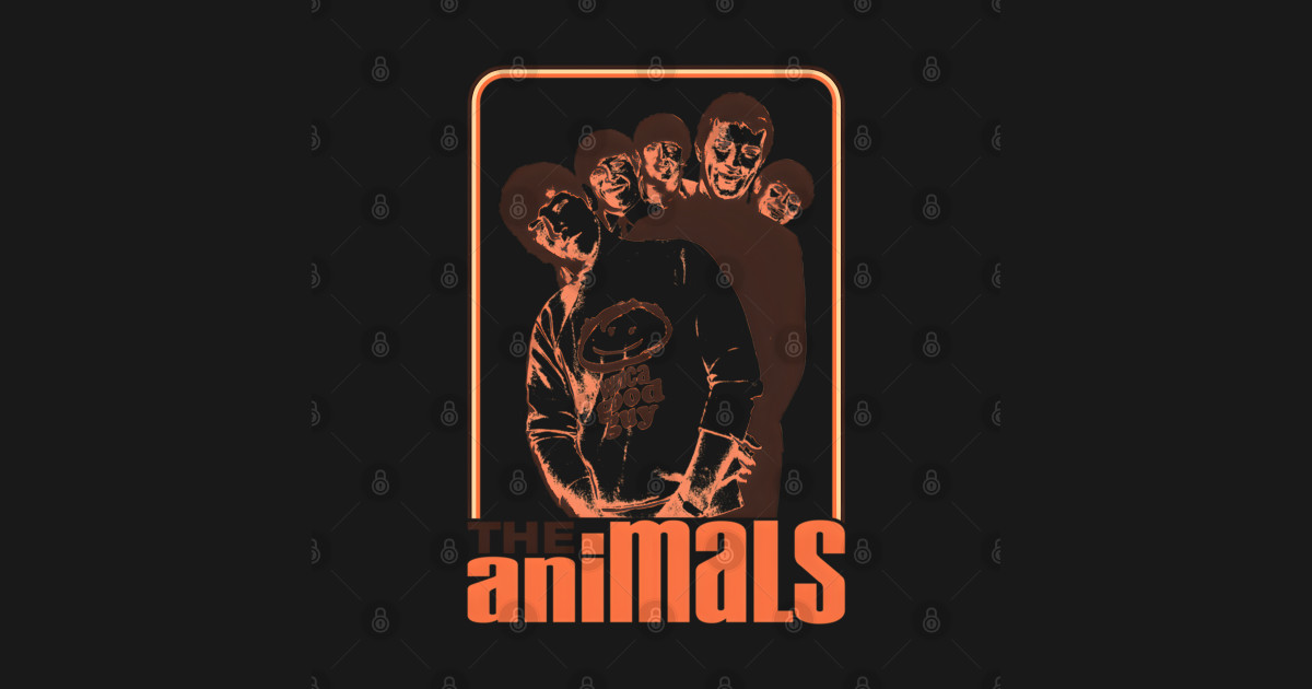 The Animals 60s Rock Band - Animals Rock Band - T-Shirt | TeePublic