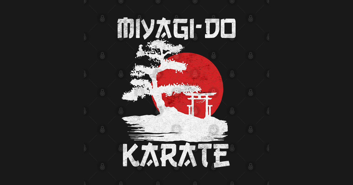 Miyagi Do Karate 80s - Karate Kid - T-Shirt | TeePublic