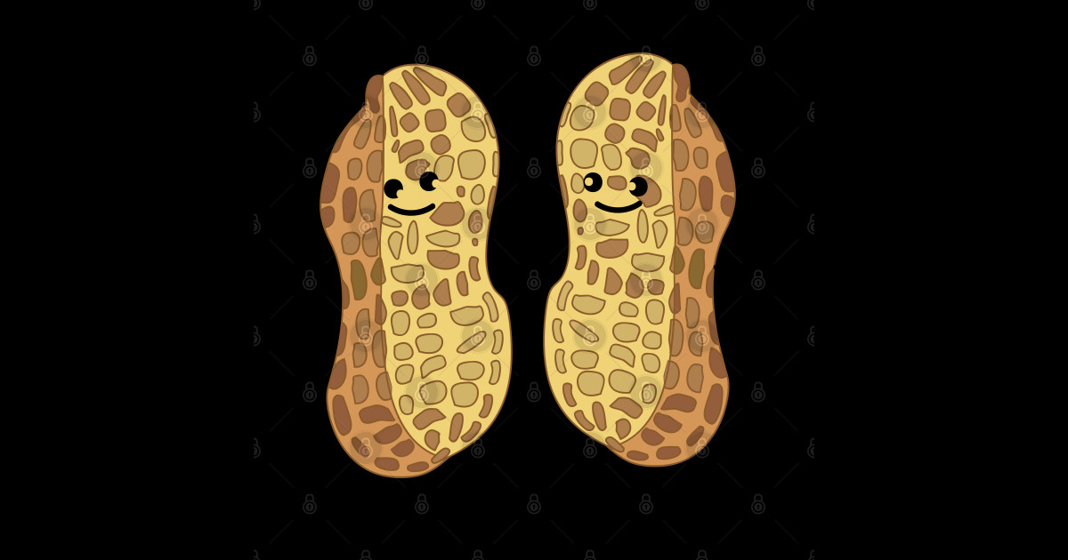 Peanut couple - Pair - Sticker | TeePublic