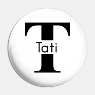 Initial T Monogram Toya Name Label Pins and Buttons for Sale | TeePublic