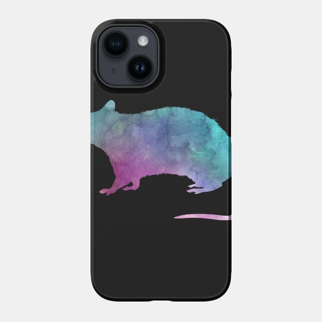 Adore Rats Watercolor - Rat - Phone Case | TeePublic
