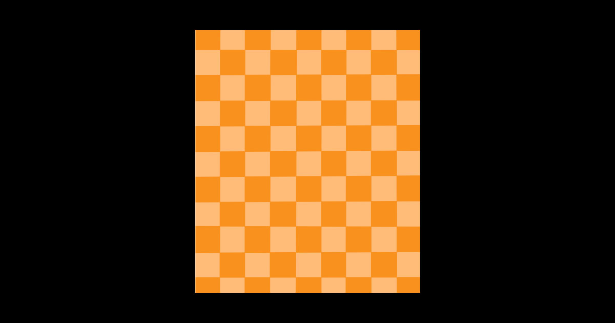 Orange yellow check pattern chessboard design - Orange Check Pattern ...