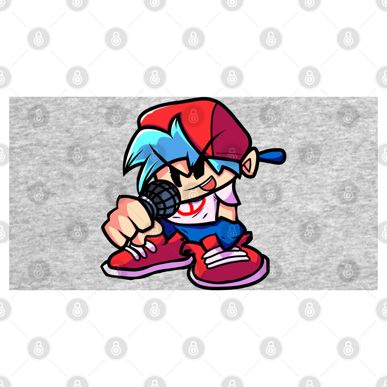 BoyFriend FNF Detailed Version - Fnf - Baseball T-Shirt | TeePublic