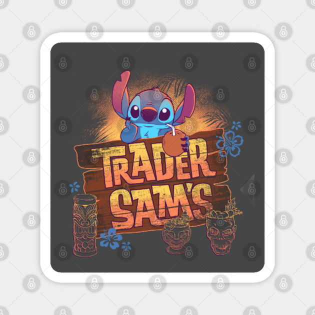 Trader Sam's - Trader Sams - Magnet | TeePublic