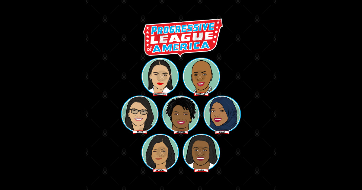 Progressive League of America Members Of The Squad - The Squad ...